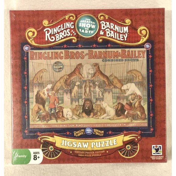 DISCOVERY BAY GAMES | Games | Rare Ringling Bros Barnum Bailey 00 Pc ...